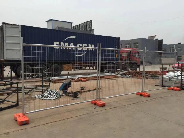 Quality Galvanized Temporary Construction Fence 6ft Height Australia Standard for sale