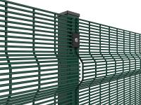 Quality Secure Wall Anti-Climb Security Fence 1.5M Welded Mesh Security Fence With Y for sale