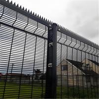 Quality Galvanized High Security Welded Wire Mesh Fence 1.8M Anti Climb Fence With Spike for sale