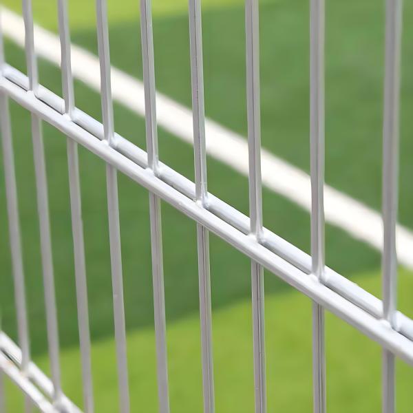 Quality Steel Anti-Climb Security Fence 656 Double Horizontal Wires Safety Fence for sale