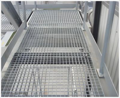 China Light Duty Galvanized Steel Grating 0.5x1M Welded Floor Bar Grating for sale