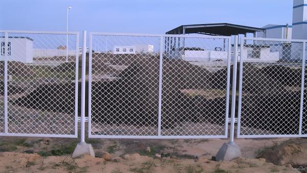 Quality Galvanized Powder Coated Wire Mesh Fencing 8FT Expanded Mesh Fence for Prosion for sale