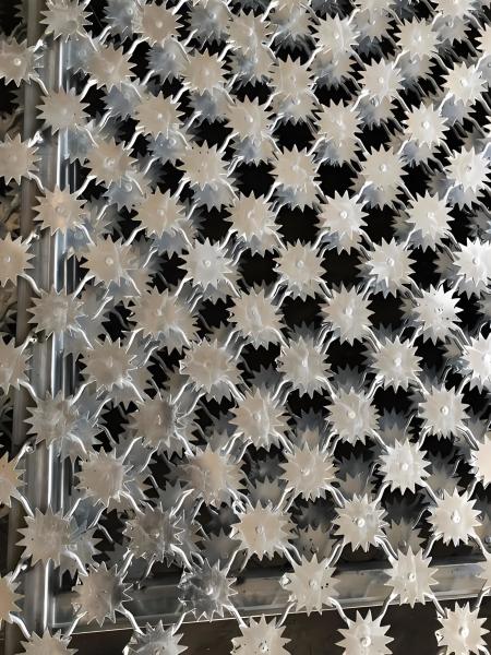Quality Galvanized Metal Wire Mesh Fencing High Security Prison Fencing 2.5m for sale