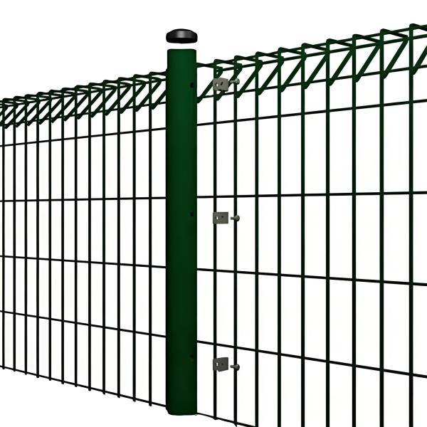 Quality European Triangle Bending Welded Wire Mesh Fence 1.8m BRC Mesh Fence for sale