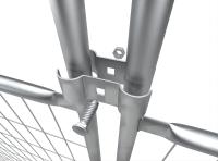 China Sturdy Rust Resistant Temporary Chain Link Fence Galvanized Canada For Construction for sale