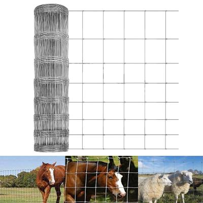 China Galvanized Steel Cattle Fence Netting High Tensile Wire Weatherproof Security for sale