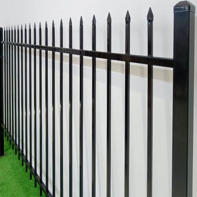China Anti Rust Backyard Tubular Metal Fence Customization for sale