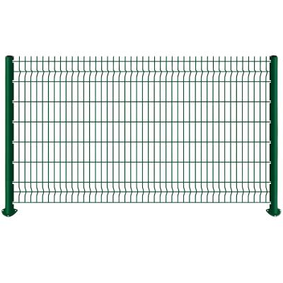 China V Malha vedação de segurança 60 * 60mm verde vedação Jardim vedação PVC 3 vedação curva for sale