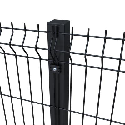 China 3d Curved Welded Mesh Fence 1.5m PVC Coated 3d Curved Wire Mesh Fence for sale