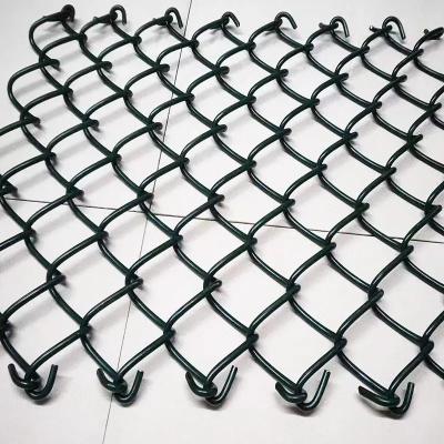 China PVC-beschichtetes Kettenverbindungszaun Gebäude Wände Heißtauchverzinktes Diamantgehäuse Zyklondrahtnetz zu verkaufen