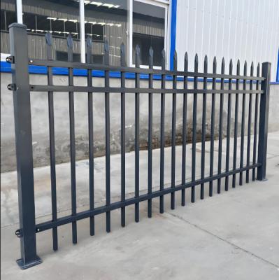 China Cercas tubulares de piquete de cor personalizada para espaços residenciais for sale
