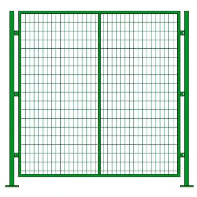 中国 1.5 メートル高い粉末で覆われた倉庫 溶接金属網 フェンス 販売のため