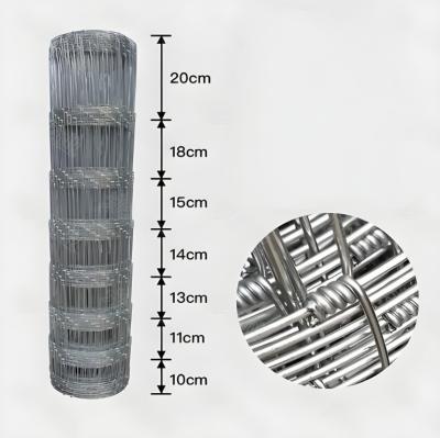 China 26. 14 Gauge Heavy Duty Galvanized Cattle Fence Netting Keep Your Yard Livestock Safe and Secure with Heavy Duty Fencing for sale