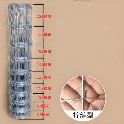 Cina Rotolo di recinzione per bestiame in filo zincato ad alta resistenza e durata per prestazioni di lunga durata in vendita