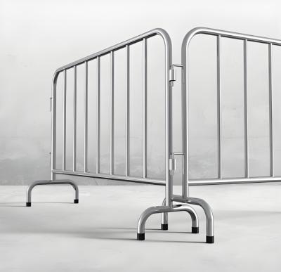 China 1.2*2M Stainless Steel 304 Temporary Crowd Control Barrier for sale