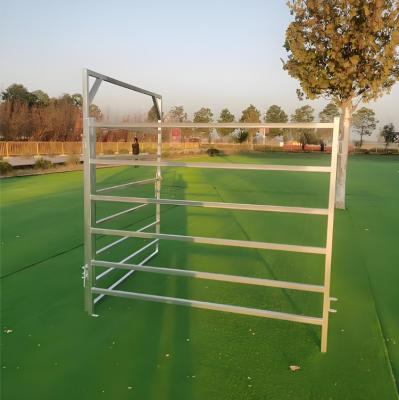 China Easy-Install Outdoor Galvanized Horse Cattle Fence Panel Farm Livestock Metal Fence for sale