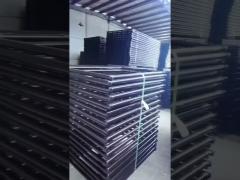 Blue Color Luxe Building Steel Dog Kennel Run Commerciële Boarding