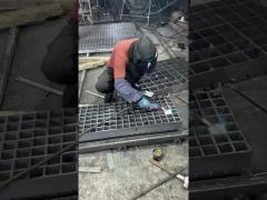 5mm 熱浸し 熱熱加熱 鋼格子 溶接 排水 鋼格子