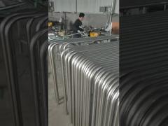 1.1M*2.2M SS304 Crowd Control Pedestrian Barrier Steel Safety Fence