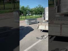 1x2M Barriere di controllo della folla in acciaio galvanizzato Standard europeo