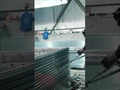View Canada Market 6' X10'ft Construction Site Temporary Galvanized Fence Demo