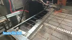 Secure Your Site Fast Galvanized Temporary Fence