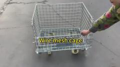 Heavy Duty Stainless Steel 316 Wire Storage Cage