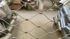 Zoo Animal Safety Mesh Stainless Steel Rope Net
