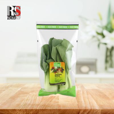 中国 OEM 防霧 BOPP 透明 新鮮果物 野菜 食品 密封袋 食品 貯蔵袋 野菜 貯蔵袋 販売のため