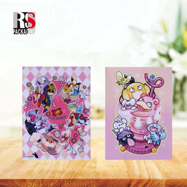 Quality Custom Game Card Sleeves Lightweight And Compact Design , With Collection Value for sale