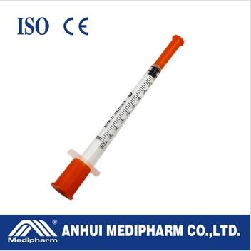 China 1ml Medical Disposable u-100 Insulin Syringes for sale