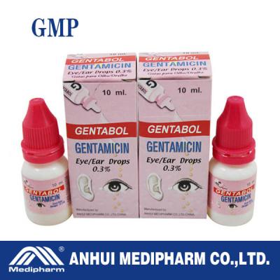 China Gentamycin Eye/Ear Drops  0.3% 10ml for sale