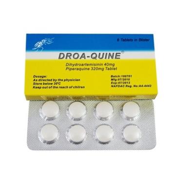 China Dihydroartemsinin+ Piperquine Phosphate Tablet, GMP Medicine with BP/USP/CP Standrad for sale