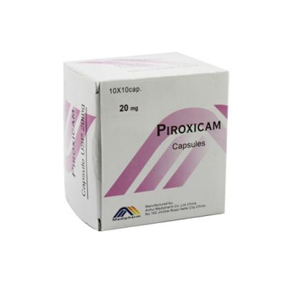 China Piroxicam Capsules 20mg GMP Medicine,  BP / USP/CP  Antirheumatics Medicines for sale