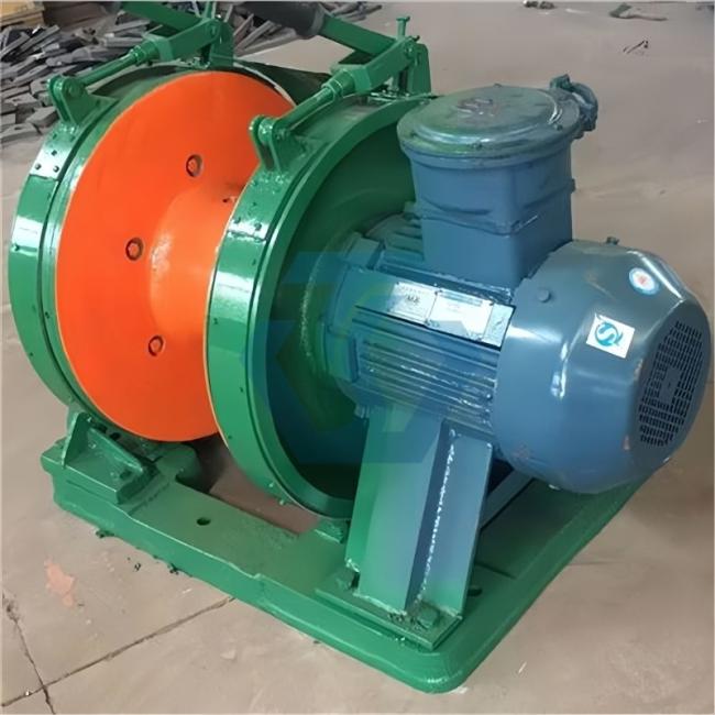 5 Ton 10 Ton Oilfield Explosion-Proof Pneumatic Motor Power Winch Hand Brake Pneumatic Air Winch 