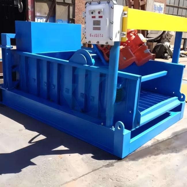 Primary Mud Purification with ZS Series Drilling Fluid Vibrating Screen for Drilling Engineering