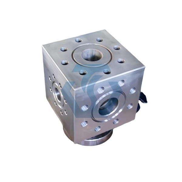 API 7K Oil Drilling Mud Pump Spare Parts Fluid End Module Valve Box And Hydraulic Cylinder