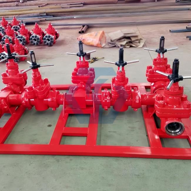 API 6A Oilfield Wellhead Equipment Typical Tubing Head And Casing / Tubing Drilling Spool