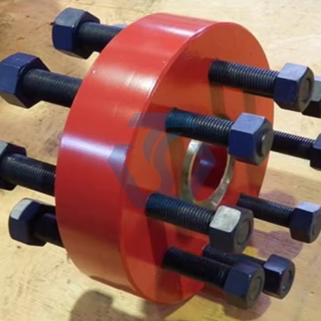 API 6A Oilfield Well Drilling Wellhead 13-5/8" X 10M To 18-3/4" X 15M High Pressure Double Studded Adaptor Flange (DSA)