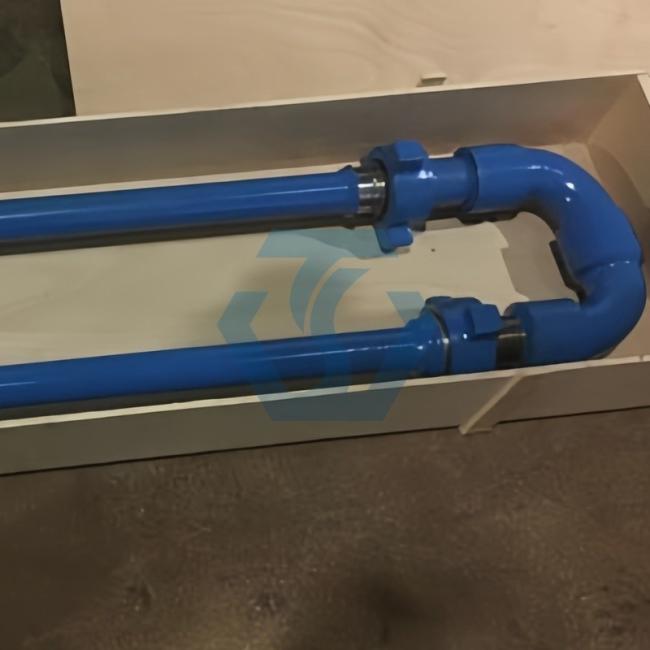 API Spec 6A Cementing Tubing Straight Pipe Swivel Pup Joint Acid Fracturing Hose Loop For Oilfield