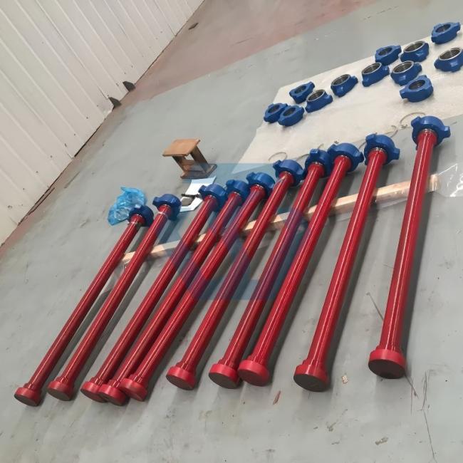 API Spec 6A Cementing Tubing Straight Pipe Swivel Pup Joint Acid Fracturing Hose Loop For Oilfield