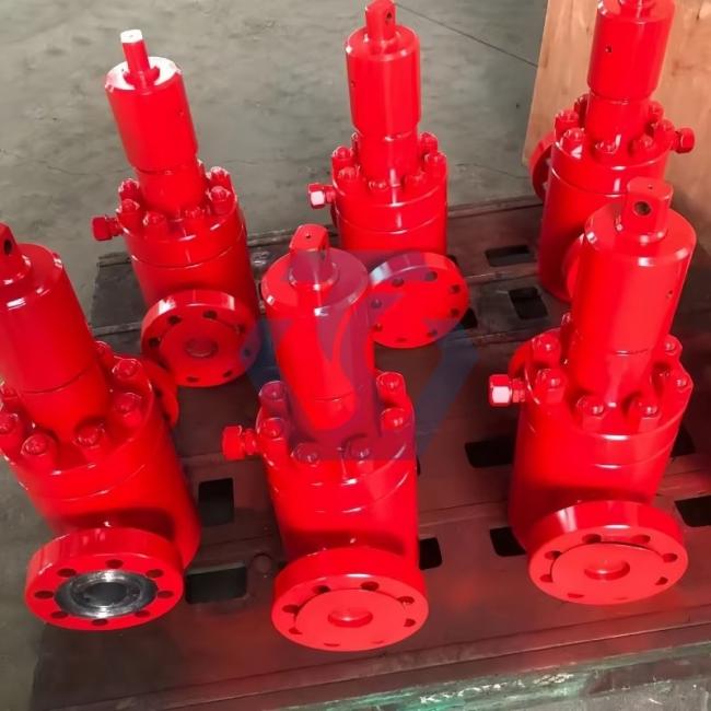 API 6A Oilfield Wellhead Control High Pressure Casing And Tubing Head Adjustable Check Valve