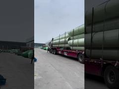 Custom High Strength 20-3000mm Glass Fiber Reinforced Plastic Pipe FRP GRP