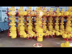 API Olieveld Wellhead Equipment Hoogdruk Olie Kerstboom Assemblage Voor Olie Gas Boren