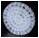 high quality k1 kaldnes plastic fish farm media in water bio carrier for waste water treatment