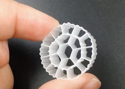 Cina 19 media dei fori 25x10MM MBBR per il trattamento delle acque reflue industriali in vendita