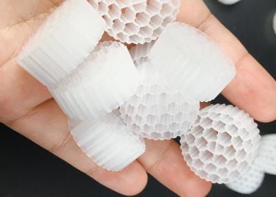 Cina Pe38 25*4mm Hdpe Mbbr bio- corpo filtrante letto mobile Safty ampia superficie in vendita