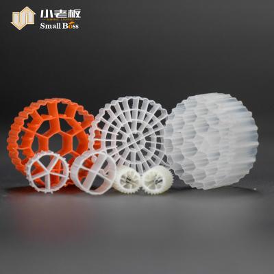 Cina Materiale plastico colore nero Koi Kaldnes Filter Media Buona resistenza agli impatti per l'acquacoltura in vendita