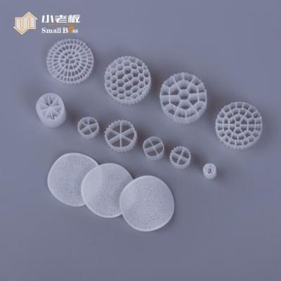 中国 PE38 フィルターメディア 低エネルギー消費 Mbbr 浮遊バイオマスキャリア 販売のため