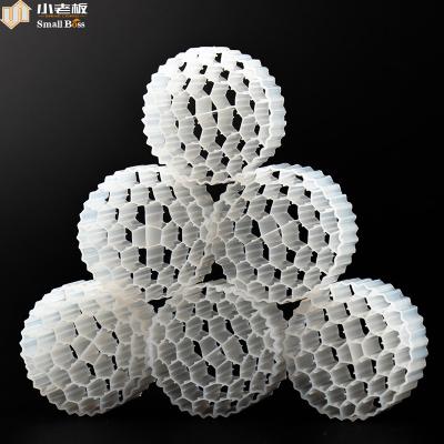 中国 PE38 フィルターメディア 低エネルギー消費 Mbbr 浮遊バイオマスキャリア 販売のため